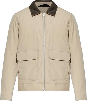 Rag & Bone Homme, Vestes, Beige, Taille: S Veste Derrick Garnie de Duvet