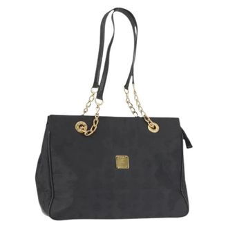 MCM Pre-owned Plastique sacs-main - Femme - Pre-owned - Noir - Taille: ONE Size