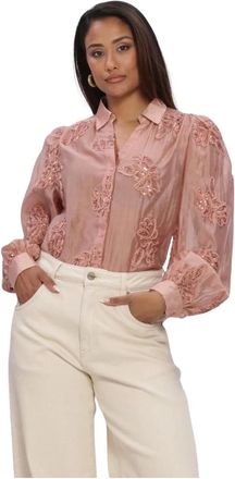 Nukus Nukus, Damen, Blusen & Hemden, Rosa, XLGr&ouml;&szlig;e