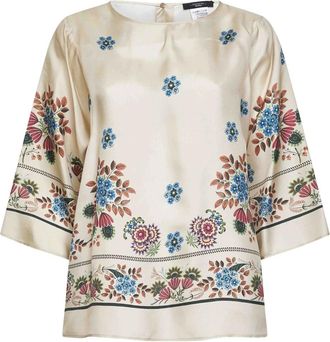 Max Mara Femme, Blouses et Chemises, Multicolore, Taille: 42 FR Weekend Top