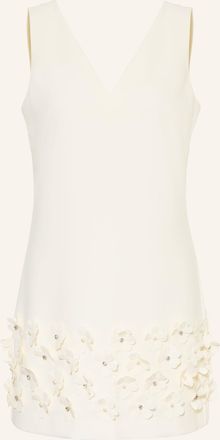 Mrs & Hugs Mrs & Hugs Cocktailkleid Mit Schmuckperlen Und Schmucksteinen weiss