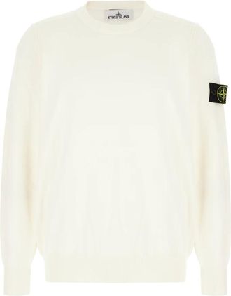 Stone Island Homme, Pulls, Beige, Taille: L Tricot ras du cou
