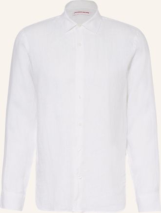 Orlebar Brown Orlebar Brown Leinenhemd Giles Tailored Fit weiss