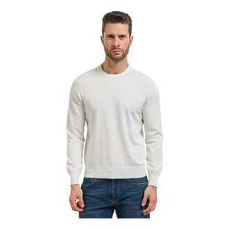 Gran Sasso Herren, Strickwaren, Wei&szlig;, MGr&ouml;&szlig;e
