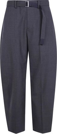 sacai Herren, Hosen, Grau, LGr&ouml;&szlig;e