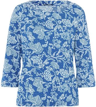 Peter Hahn Shirt Maja Green Cotton blau