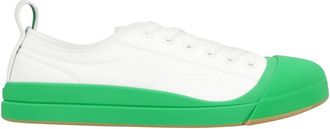 Bottega Veneta Vulcan Stoff Low-Top Sneaker - - Shoes - Herren - Wei&szlig; - 41 EU