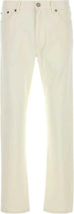 Ermenegildo Zegna Homme, Jeans, Blanc, Taille: W30 Pantalon en coton pur