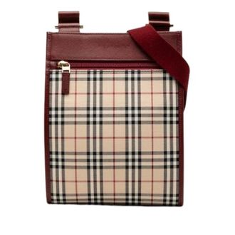Burberry Sac bandouli&egrave;re Pre-owned en toile - Femme - Pre-owned - Beige - Taille: ONE Size