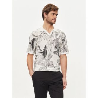 Jack & Jones Jack & Jones Poloshirt Guru 12250733 Wei&szlig; Standard Fit