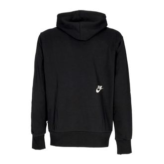 Nike Schwarzer Leichter Hoodie mit Freak Logo - - Sport - Herren - Schwarzk - L
