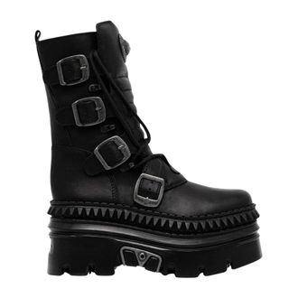 New Rock Ankle Boots - - Shoes - Damen - Schwarzk - 41 EU