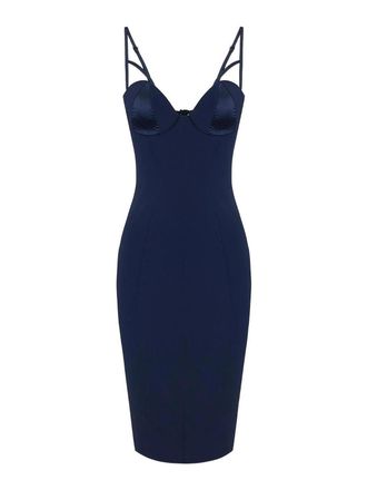 Elisabetta Franchi Robe De Cocktail - Bleu