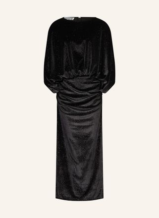 Essentiel Samtkleid Ividence schwarz