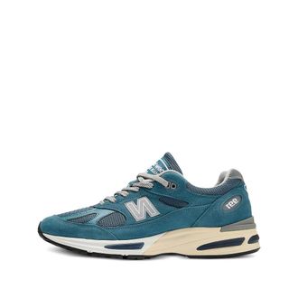 New Balance Homme, Chaussures, Bleu, Taille: 46 1/2 EU 991v2 Tapestry