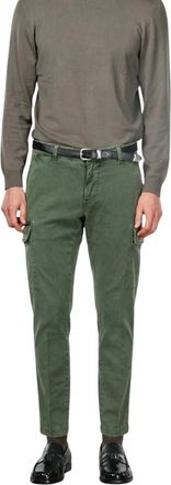 Mason's Pantalon Cargo Chile - Homme - Pantalons - Vert - Taille: S
