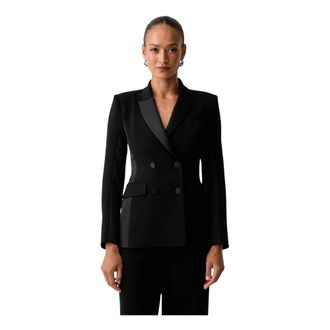 Patrizia Pepe Damen, Jacken, Schwarzk, MGr&ouml;&szlig;e