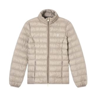 Emporio Armani Emporio Armani Ea7, Femme, Vestes, Beige, Taille: 44 FR Veste Rembourr&eacute;e L&eacute;g&egrave;re