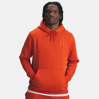 Under Armour Icon Fleece Hoodie für Herren Surplus Orange / Surplus Orange XXL