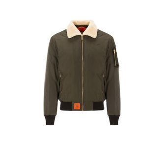 Bombers Original Bomber &agrave; col fourr&eacute;