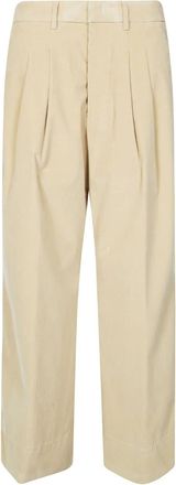 Dondup Eloise Hose mit Falten - Nude