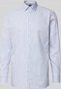 Olymp Regular Fit Businesshemd aus Baumwolle mit Kentkragen