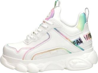 Buffalo Femme, Chaussures, Blanc, Taille: 38 EU CLD Chai Baskets Laag