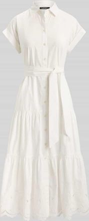 Lauren Ralph Lauren Hemdblusenkleid mit Volants