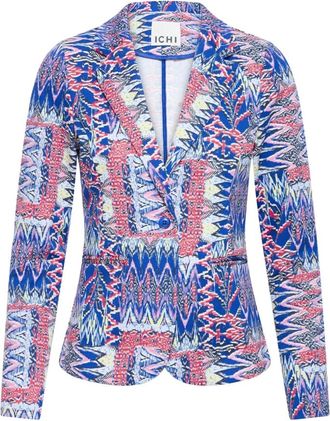 Ichi Ichi, Femme, Vestes, Multicolore, Taille: 42 FR Blazers