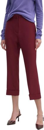 DKNY Dkny, Damen, Hosen, Rot, SGr&ouml;&szlig;e