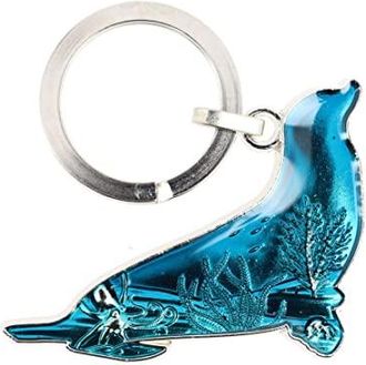 Tony & Paul Porte-cl&eacute;s - Otarie - Animaux - Fantaisie - Fabriqu&eacute;s en France &agrave; Saumur par un ma&icirc;tre m&eacute;dailleur