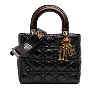 Dior Pre-owned Lady Dior Handtasche - - Pre-owned - Damen - Schwarzk - ONE SIZE