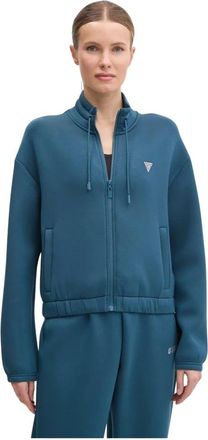 Guess Damen, Sweatshirts & Hoodies, Blau, XSGr&ouml;&szlig;e