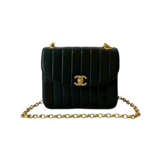 Chanel Sac bandouli&egrave;re vintage Pre-owned - Femme - Pre-owned - Noir - Taille: ONE Size