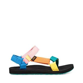 Teva Original Universal, Sandales Bout Ouvert Femme, Multicolore (90s Multi SMU), 37 EU
