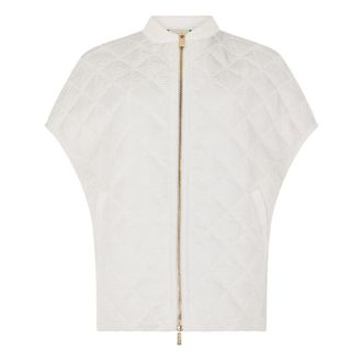 Moorer Veste Manches Courtes - Femme - Vestes - Blanc - Taille: 38 FR