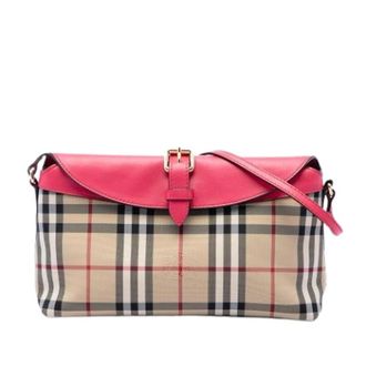 Burberry Pre-owned Haymarket Check Crossbody Bag - - Pre-owned - Damen - Mehrfarbig - ONE SIZE
