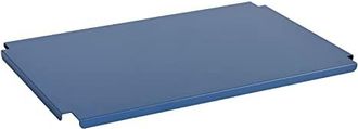 HAY Colour Crate Lid Deckel f&uuml;r Crate Box Large in der Farbe: Blau, aus pulverbeschichtetem Stahl, Ma&szlig;e: 34.5 x 53 x 1.5 cm, AC458-A603-AE89