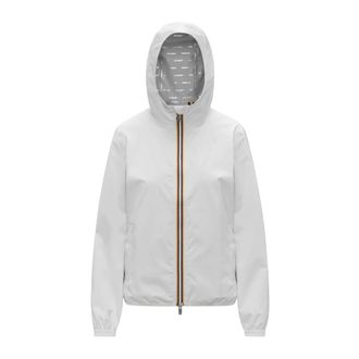 K-Way Femme, Vestes, Blanc, Taille: 44 FR Short Jacket
