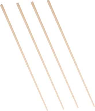 IFUNDOM 4 Stück Bambusstäbe für Regiestuhl Sitzbezug Stützstab Leichte Flexible Bambusrahmen Stangen Robustes Zubehör für Besseren Sitzkomfort und Langlebige 