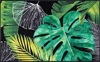 Wash+Dry Neoflora Tapis Del Sol, Polyamide Dos : Caoutchouc Nitrile, Multicolore, 75x120cm