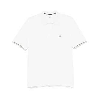 C.P. Company Polo Tacting - - Tops - Herren - Wei&szlig; - M