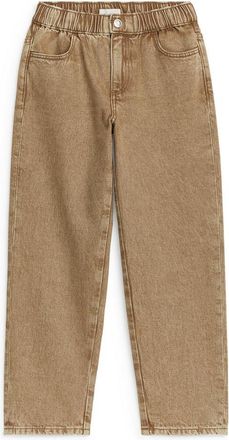 Arket Pull-on-Jeans -Beige