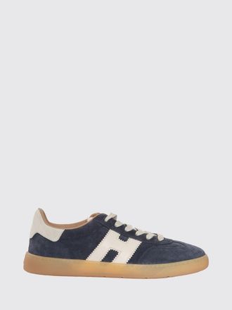 Hogan Baskets Cool en cuir de veau lisse et su&egrave;de avec logo H