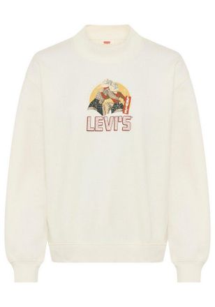 Levi's Sweater GR COLLINS MOCKNE mit Frontprint und Glitzersteinen