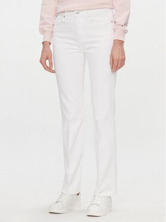 Tommy Hilfiger Jeans Bootcut WW0WW41304 Weiß Regular Fit