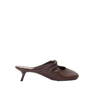 Loewe Femme, Chaussures, Brun, Taille: 39 EU Pebble Soft Mule