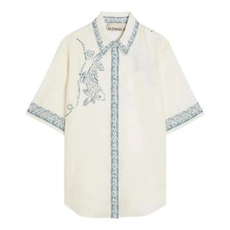 Alemais Damen, Blusen & Hemden, Wei&szlig;, 2XSGr&ouml;&szlig;e