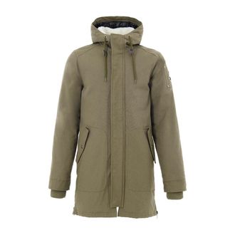 Moose Knuckles Giubbino Parka Lungo in Tessuto con Tasconi - - Coats - Herren - Gr&uuml;n - M