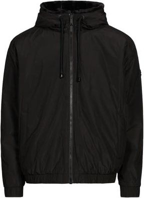 Moose Knuckles wendbarer Borden Bunny Kapuzenparka in Schwarz